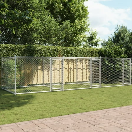 10x10Extra Large Outdoor Dog Kennel Without Roof Dog Pen For Outside ...