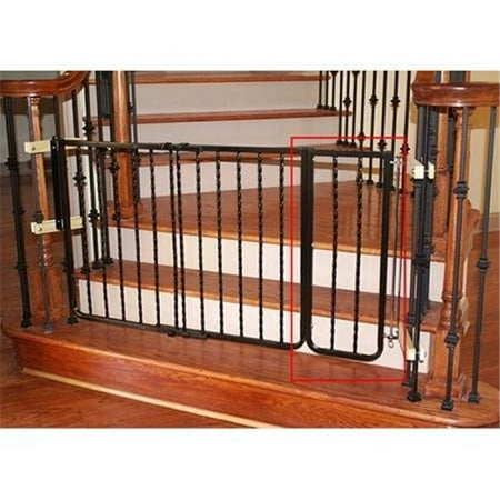 Wrought Iron Decor Gate Extension - Black | Walmart Canada