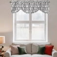 Cartoons Cat Tie Up Valance Curtains Abstract Cute Cat Lines Animal ...