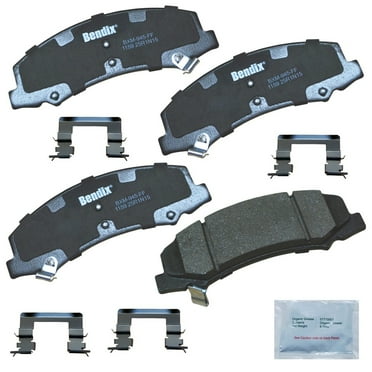 Ultimate Brakes Front Ceramic Brake Pad and Rotor Kit with Hardware ...