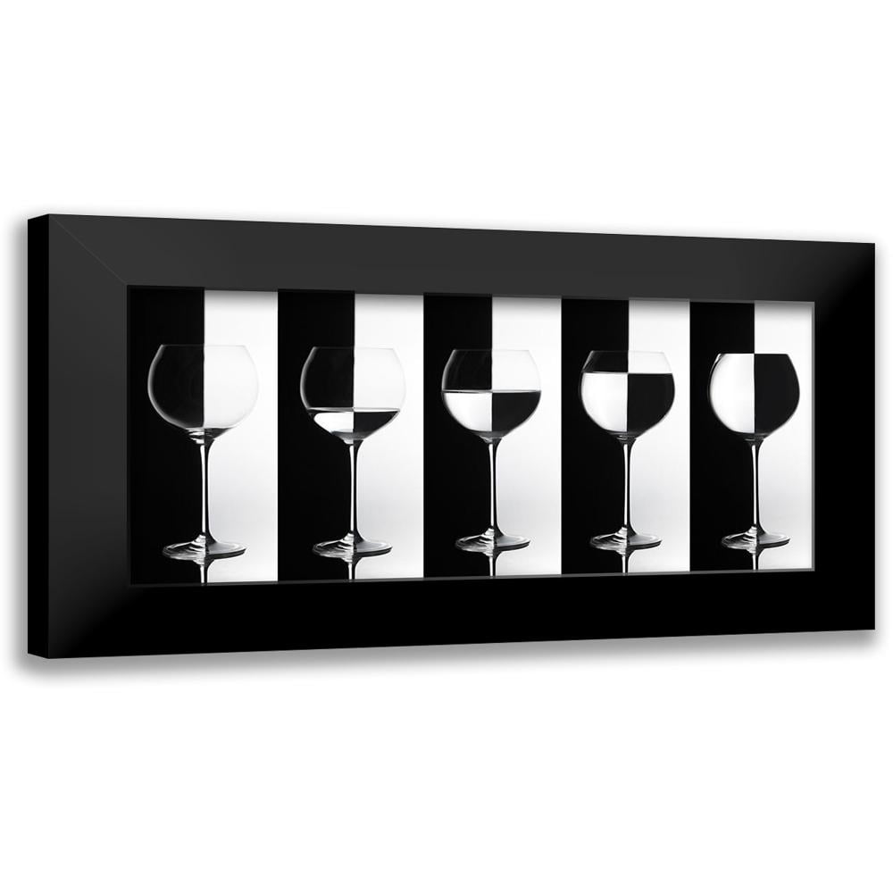 Reindl, Doris 24x13 Black Modern Framed Museum Art Print Titled - Black ...