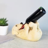 True Lab Playful Pup Wine Bottle Holder, Kitchen Home Decor, Wine Rack ...