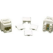 C2G Cat6 RJ45 UTP Keystone Jack - Ivory - Walmart.com