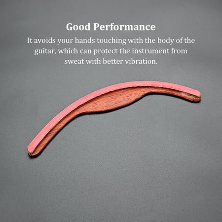 Red Guitar Arm Rest with Mounting Tape Self-adhesive Replacement Rest ...