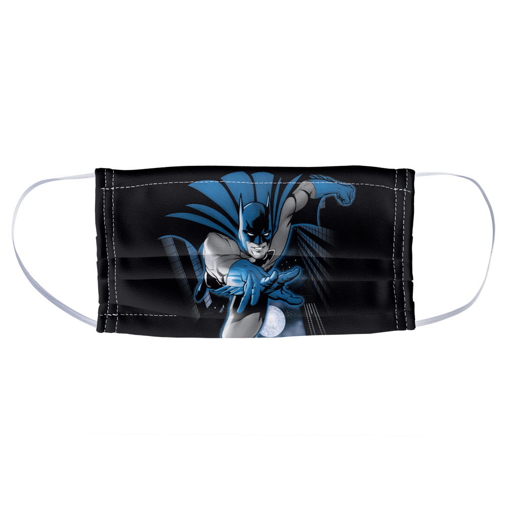 Batman Blue & Gray 1-Ply Reusable Face Mask Covering, Unisex - Walmart.com