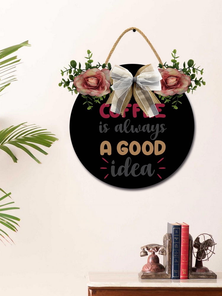 Eveokoki Coffee Is Always A Good Idea Sign Rustic Wood Coffee Sign ...