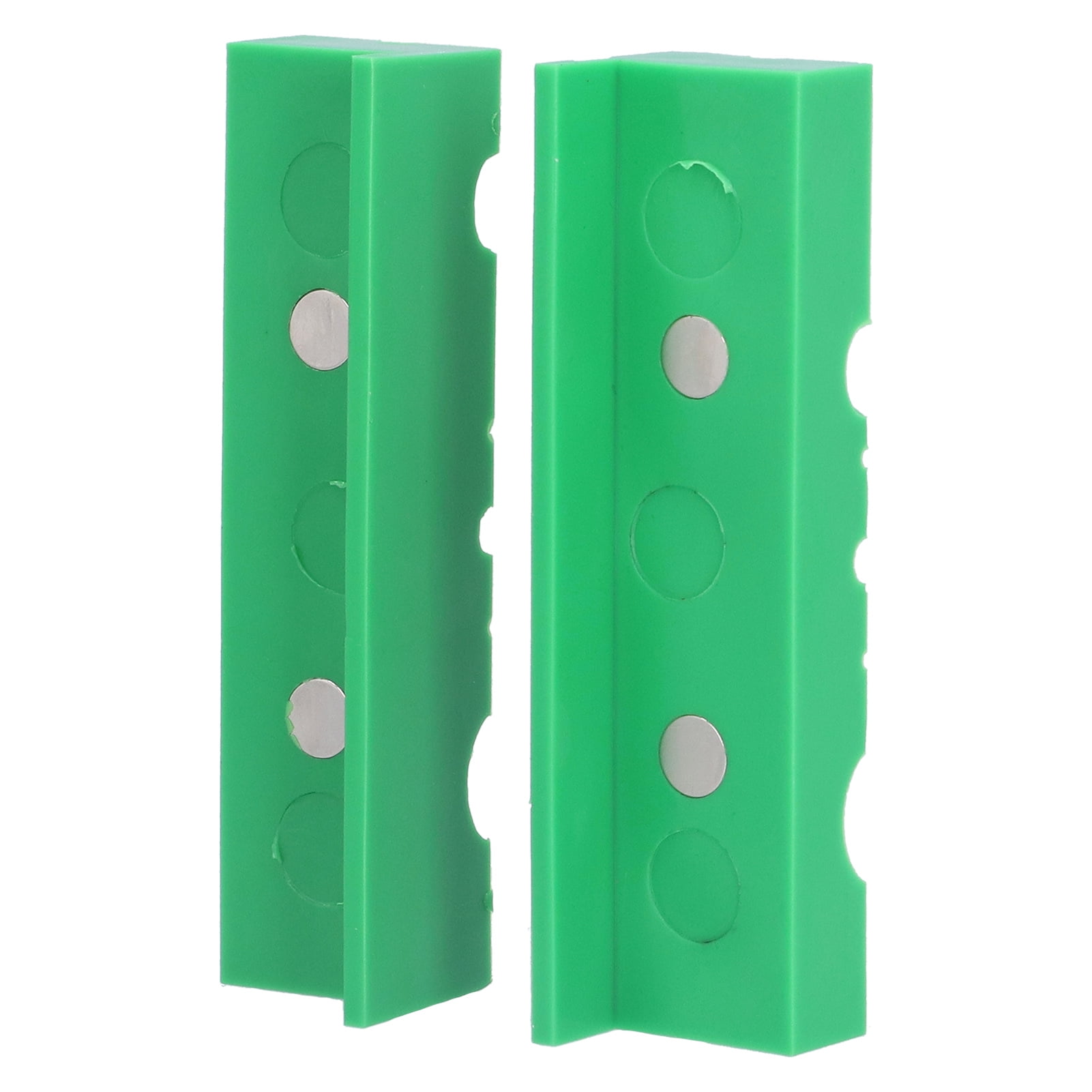 V Groove Bench Vise Jaw Covers Con Potente, Utilizado para Evitar Daños ...