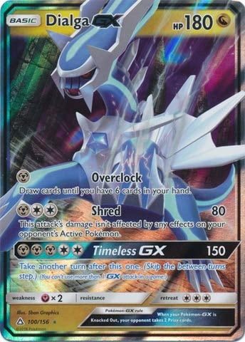 Dialga GX - 100/156 - Ultra Rara Pokemon | Walmart en línea