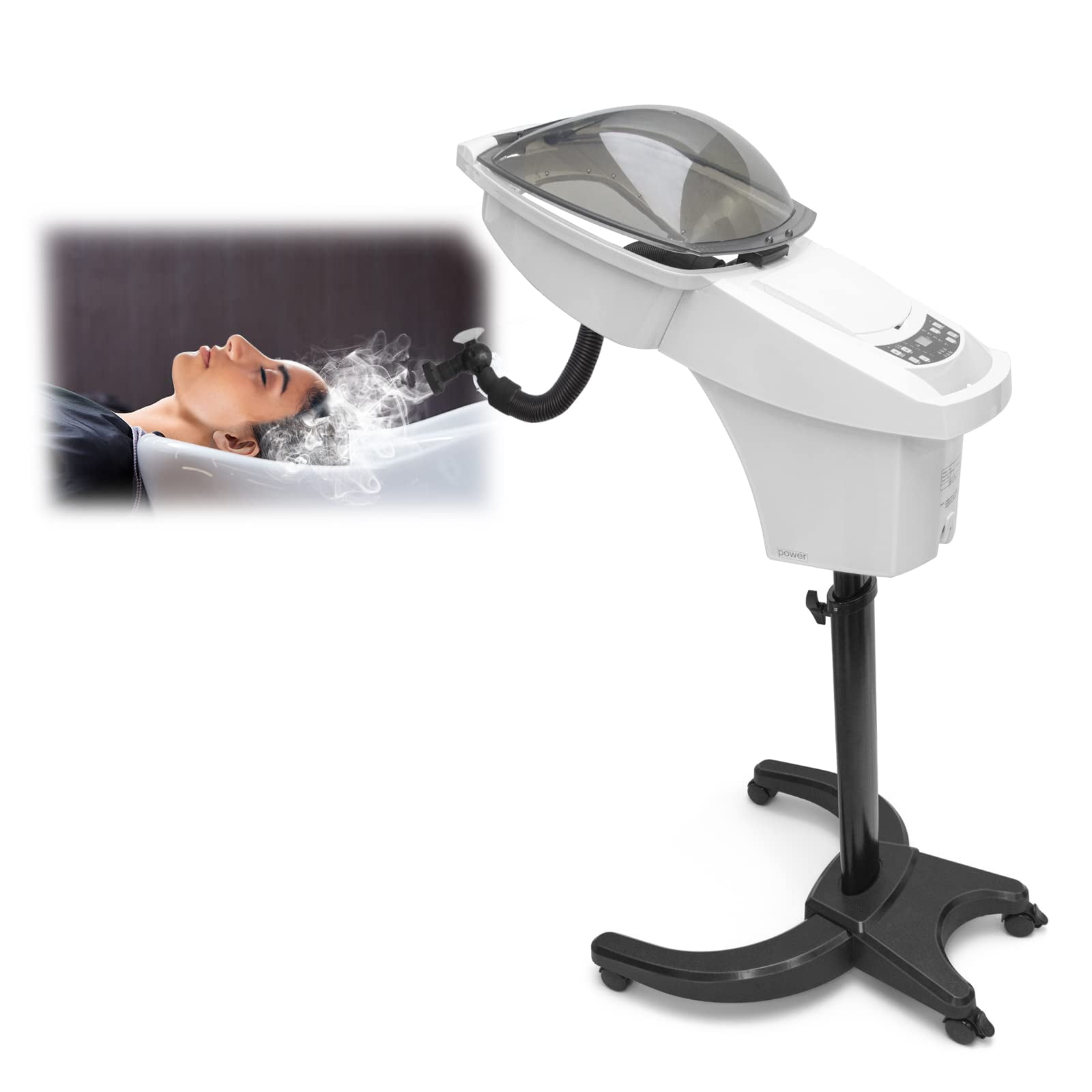 Click here for Cnv Hair Steamer Micro Mist Aroma Steam Mister Hoo... prices