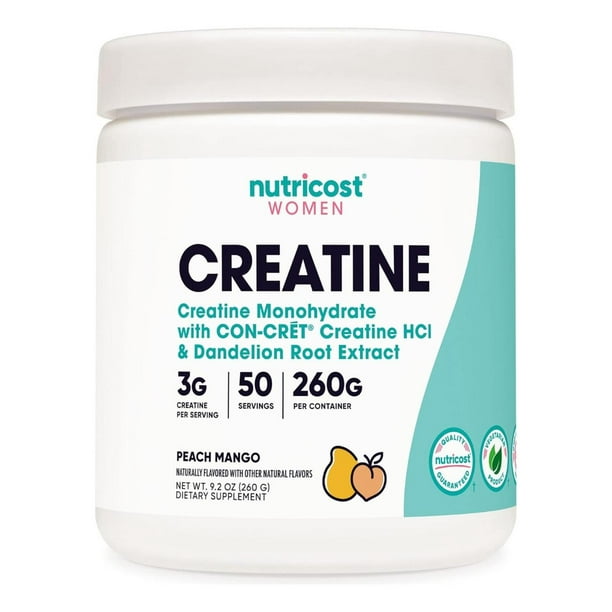 Creatina Monohidratada De Alta Pureza En Polvo 260g Nutricost | Bodega ...