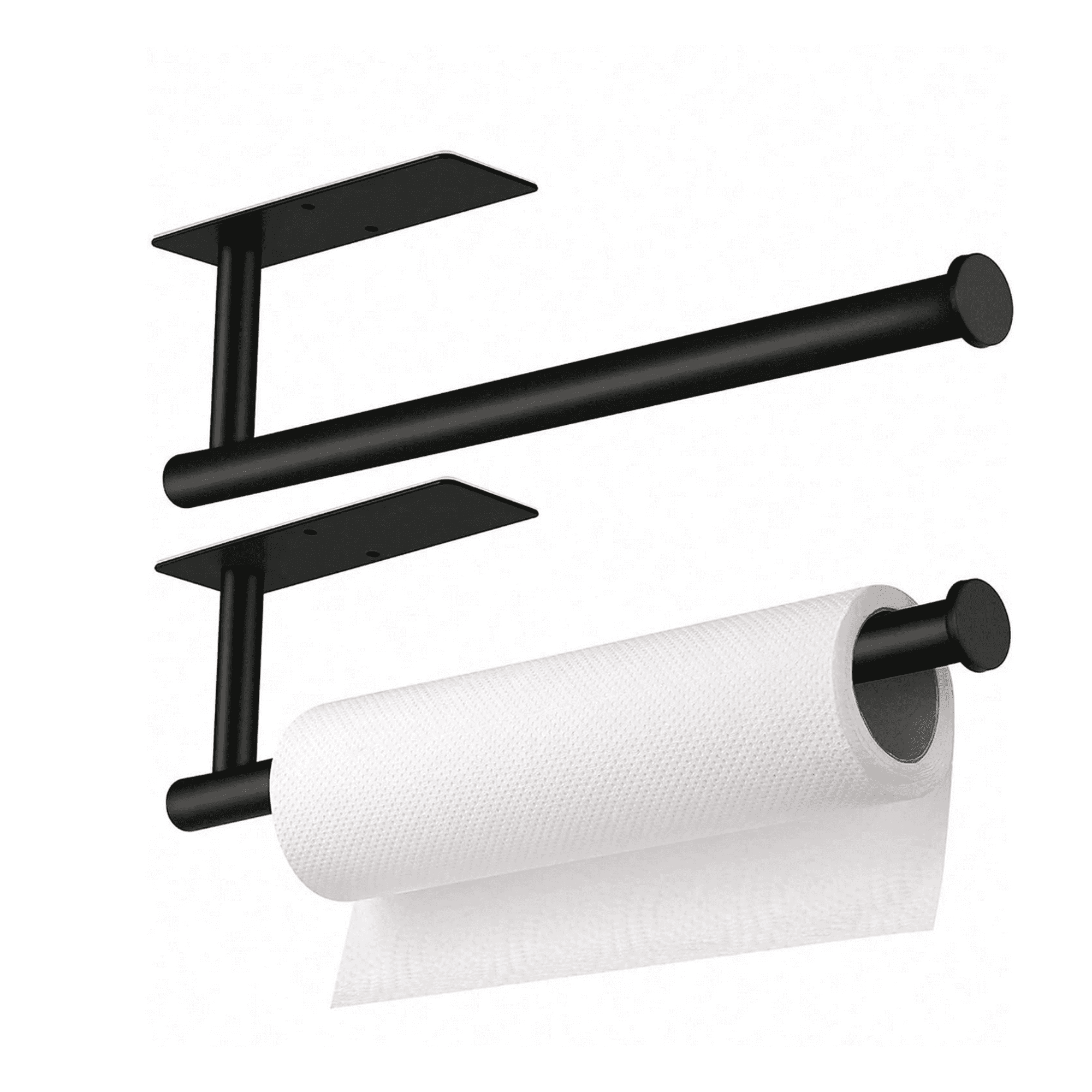 Click here for Glyndora Black Under Cabinet Paper Towel Holder -... prices