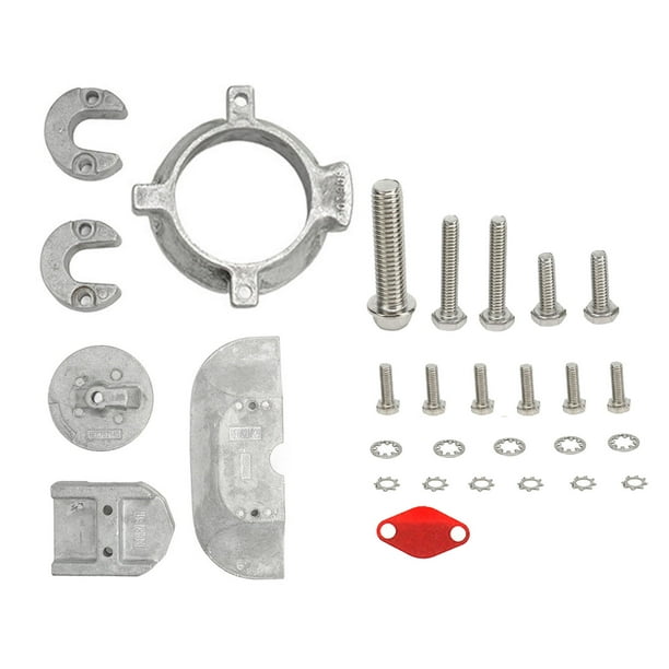 Aluminium Anode Kit, Rustproof 888756Q01 Water Resistant For Mercruiser ...
