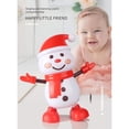 Dancing Snowman with Music and Lights,Interactive Twerking Snowman with ...