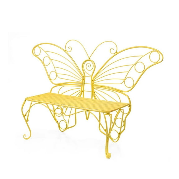 Outdoor Butterfly Bench
