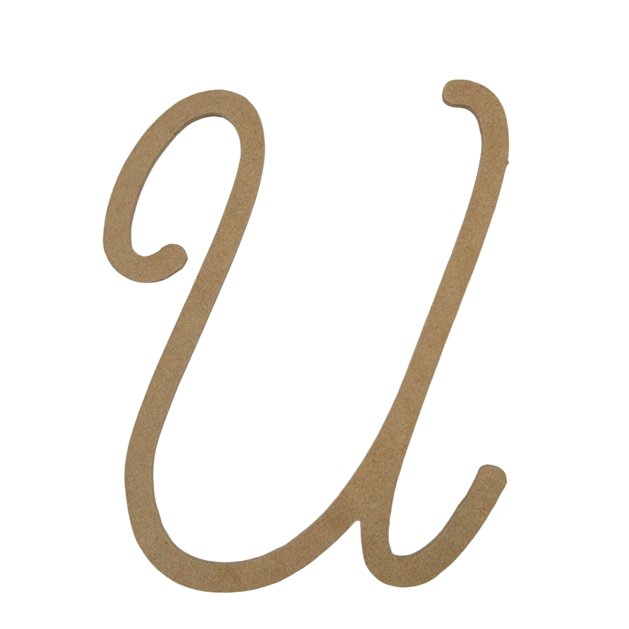 Wooden Letter Unfinished, Ariana Font, Craft Cutout - Walmart.com