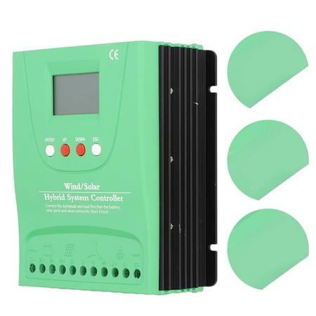 Solar Energy Controller, 24V 24V Intelligent MPPT Boost Charge Wind ...
