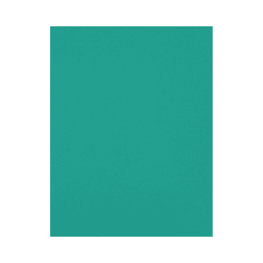 PA Paper Accents Textured Cardstock 8.5" x 11" Parisian Mint, 73lb ...
