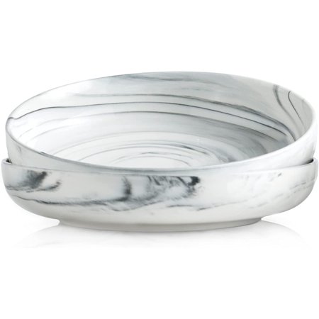 HHHC Porcelain Serving Bowls Set, 10 Inch Pasta Salad Bowl, Large ...