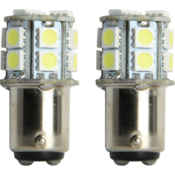 NEW Pilot Automotive 1157 WHITE LED Bulb, 2-Pack IL-1157W-15 12V 3W ...