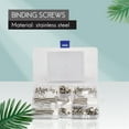 Chicago Screw Binding Screws Posts Assortment Kit for DIY Leather ...