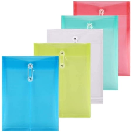 Expanding Legal Plastic String Envelopes Folder with Opening 14 x 10 ,5 ...