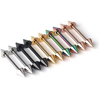 Black Pyrex Septum Retainer 14 Gauge 12 Gauge 10 Gauge- Sold Each ...