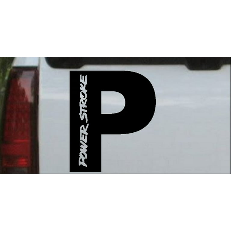 Powerstroke P Stickers