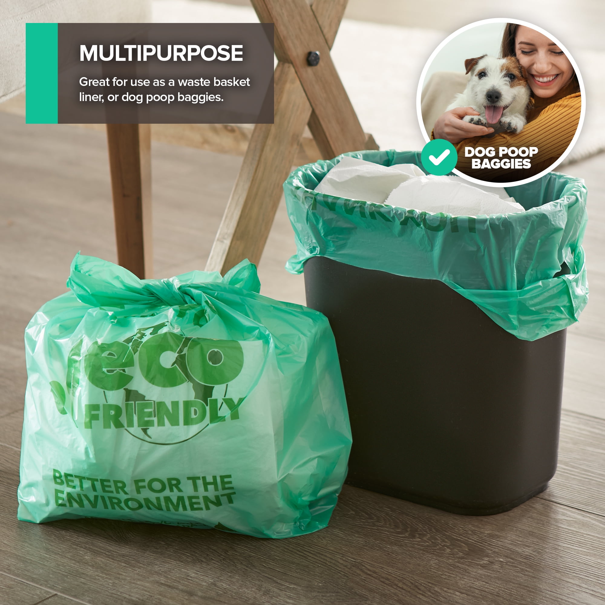Stock Your Home Eco Grocery Bags (100 Count) Grocery Nepal | Ubuy