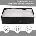 BlissfulAbode Wedding Dress Storage Box | Wedding Dress Preservation ...