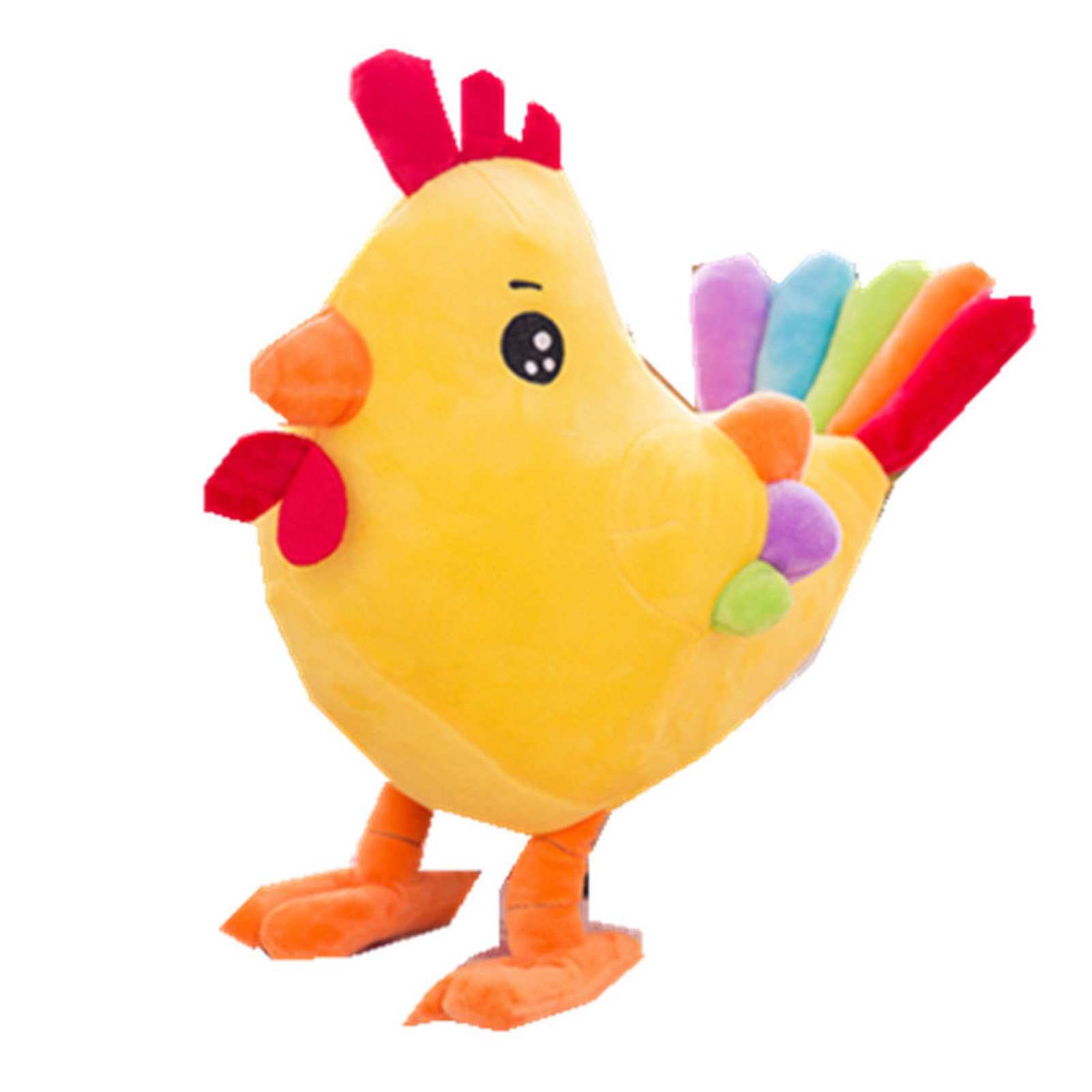 Skindy 45cm Colorful Cute Appearance Stand Posture Plush Stuffed ...