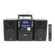 Portable Electric CD Player with AM-FM Stereo, Radio Cassette Combo ...