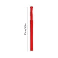 0.5mm Matte Refillable Gel Pen 5.9in Smooth Writing Black Red Blue for ...