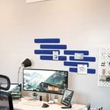 VANCORE Felt Pin Board for Wall Self-Adhesive Cork Bulletin Strips with ...