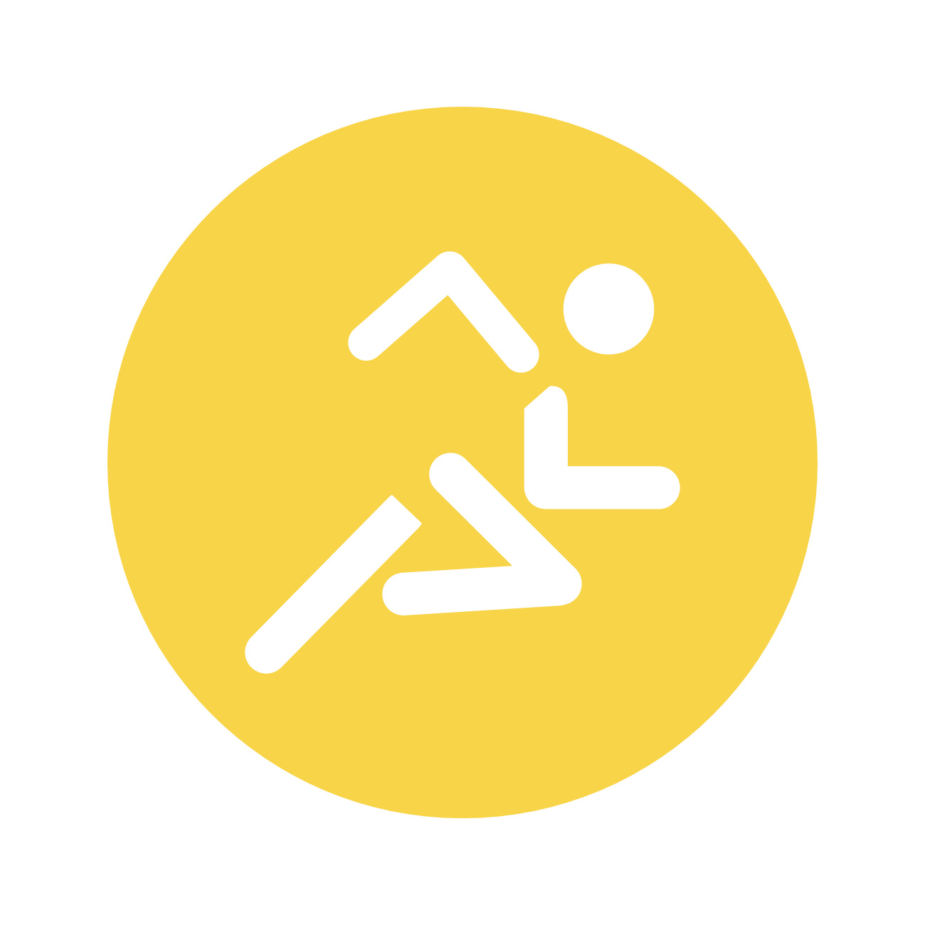 Running Sticker Decal Die Cut - Self Adhesive Vinyl - Weatherproof ...