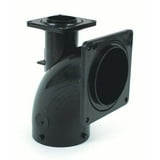Valterra T1031 1/4 Bend Heel Inlet with 3" Slip Hub x 3" and 1-1/2 ...
