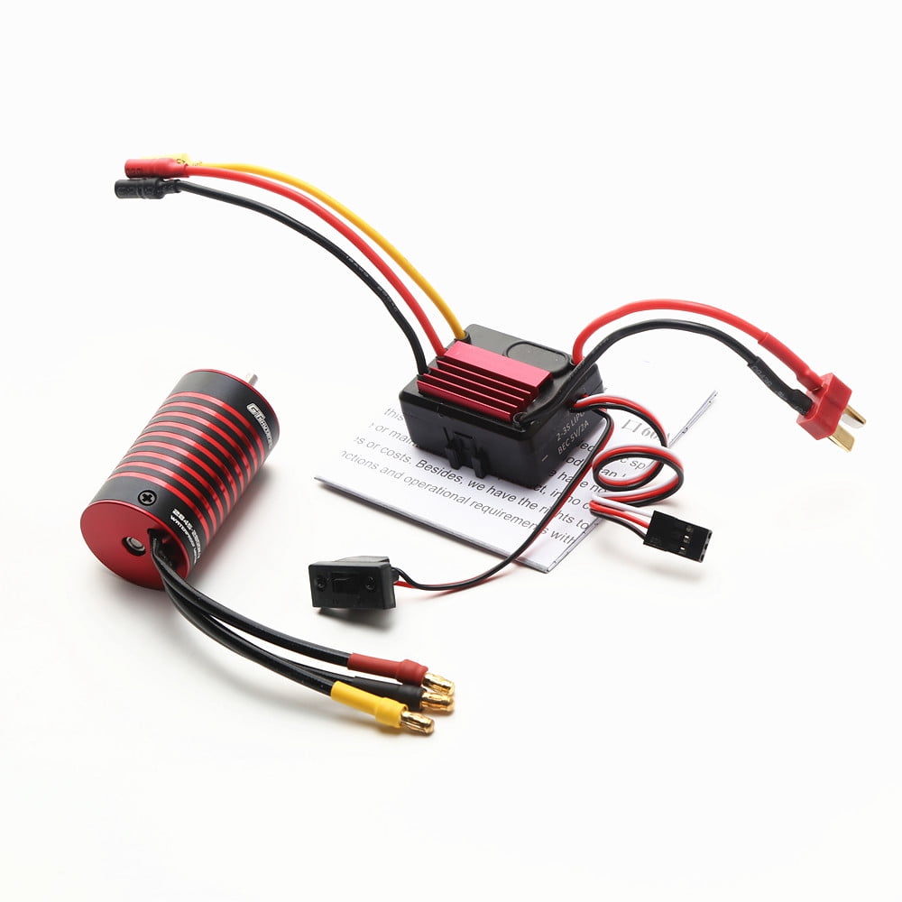 ESC,Waterproof 3200kv Motor 35a 2838 3200kv Motor 35a Esc 1/14 Motor ...