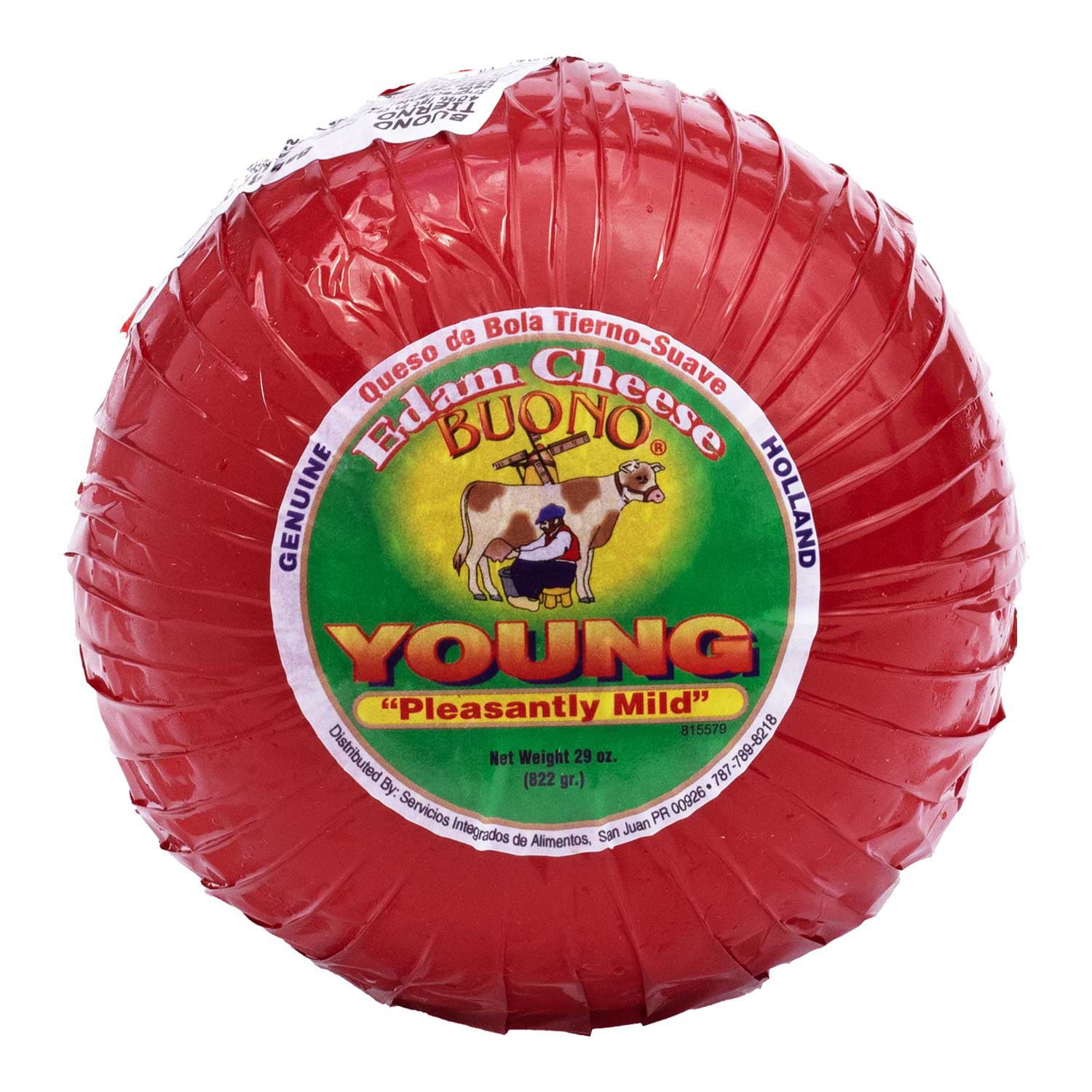 Buono Baby Edam Cheese, Queso de Bola Tierno, 29 oz. - Samsclub.com