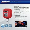 ACDelco ARM602-4A 1/2” (25 to 250 ft-lbs.) Heavy Duty Digital Torque ...