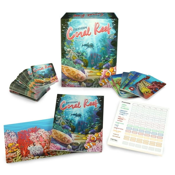 Ecosystem: Coral Reef: An Ocean Board Game about Biodiversity and Food ...