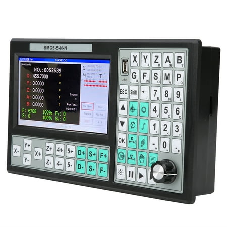 Loewten 5‑Axis CNC Motion Control System With Screen + Handwheel For ...