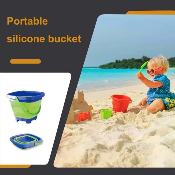 Maoww Camping Hiking Portable Children Water Bucket Kids Beach Garden ...