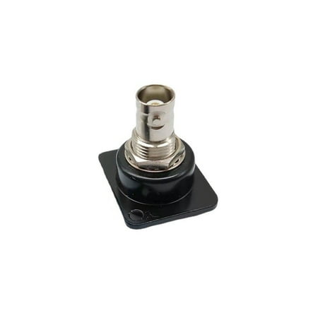 Decodeary Home Office D-type BNC Adapter Panel Coaxial Socket ...