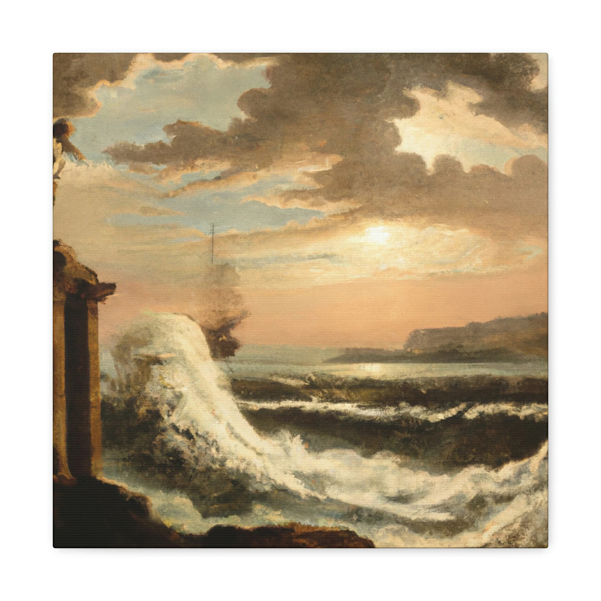 Ocean of Neoclassicism - Canvas - Walmart.com