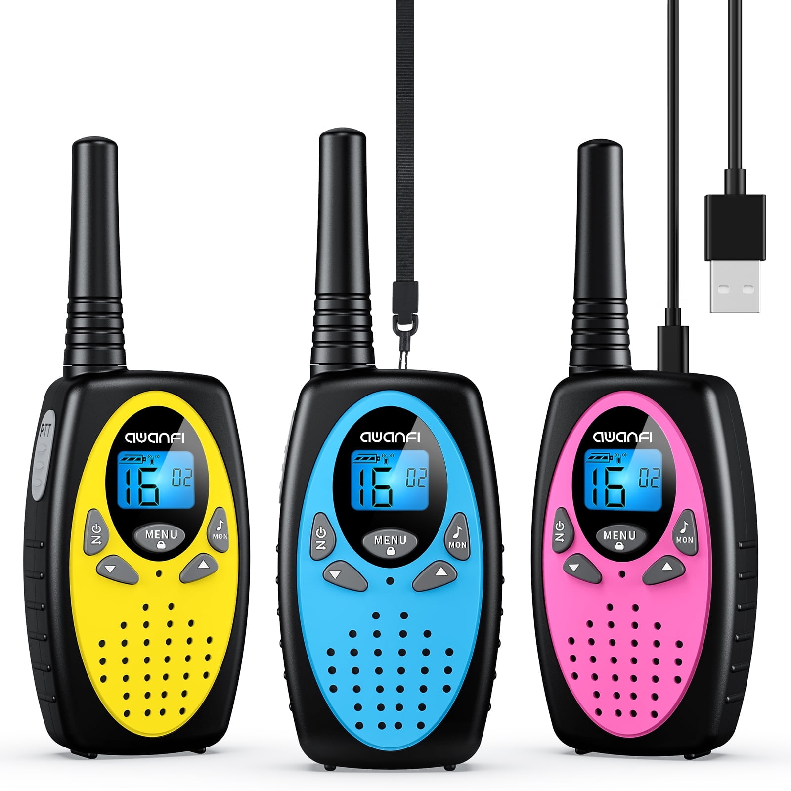 Click here for Awanfi Walkie Talkies For Kids Adults  Rechargeabl... prices