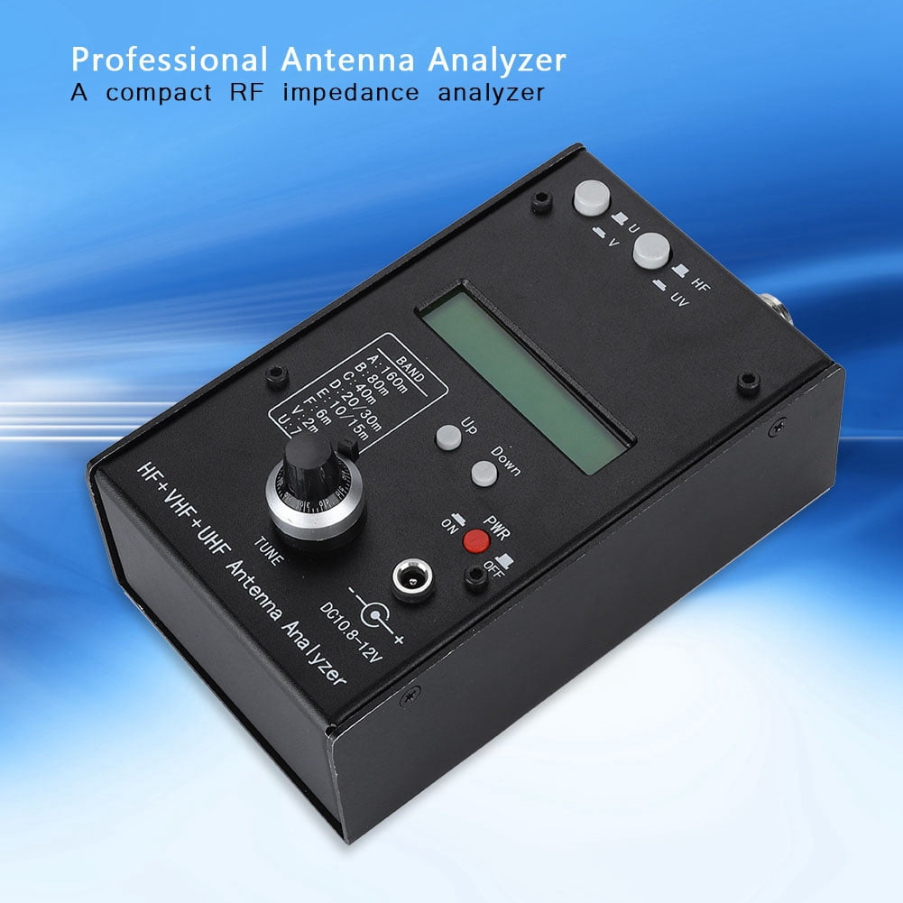 SWR Antenna Analyzer AW07A HF VHF UHF Antenna Meter Tester SWR & RF ...