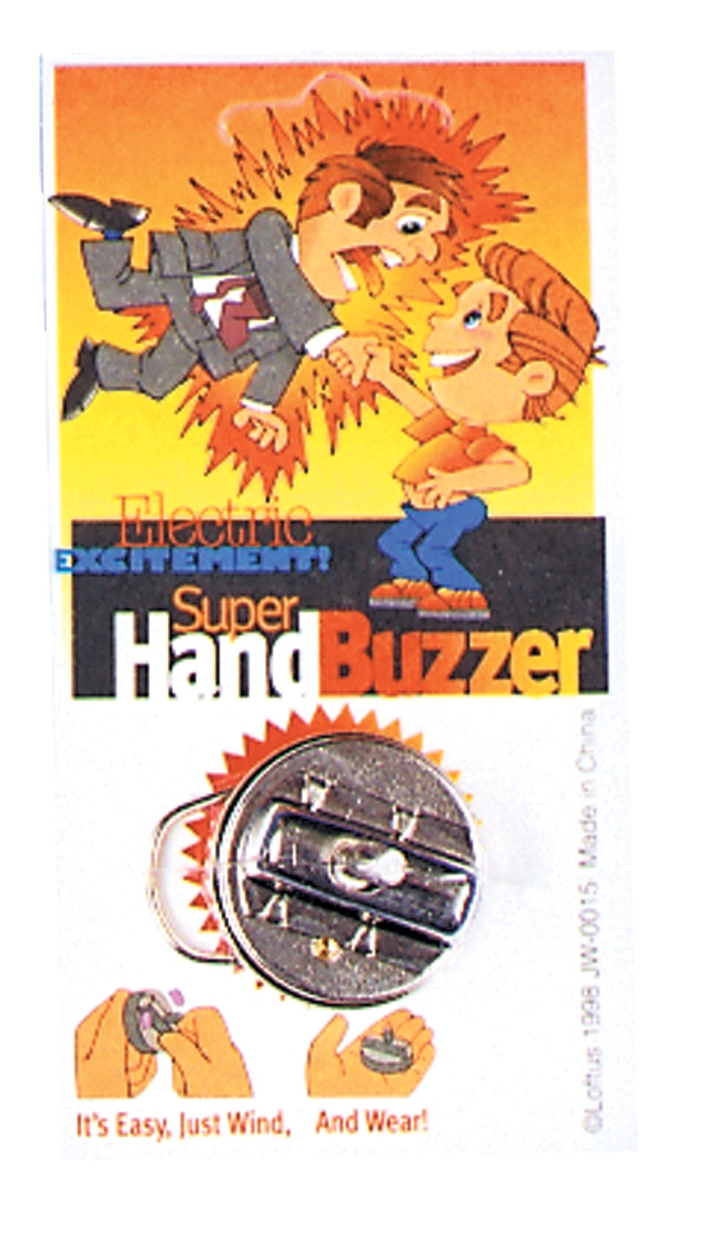 Hand Buzzer Buzz Joke Gag Gift Prank Ring Joy Fun Shake Hand Shocker ...