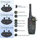 PetSpy Premium Training Shock Collar for Dogs with Vibration, Shock and ...