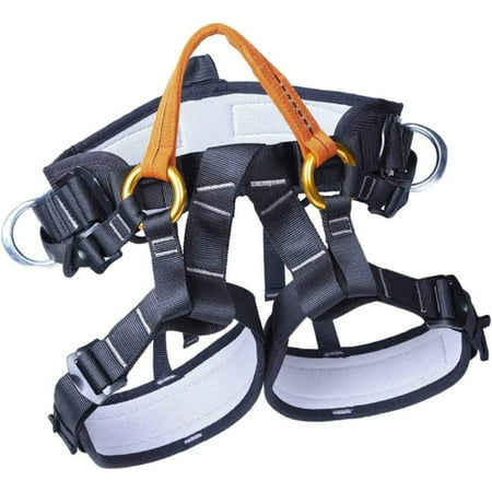 Climbing Harness,Half Body Safety Seat Belt Rescue Sitting Waist Hip ...
