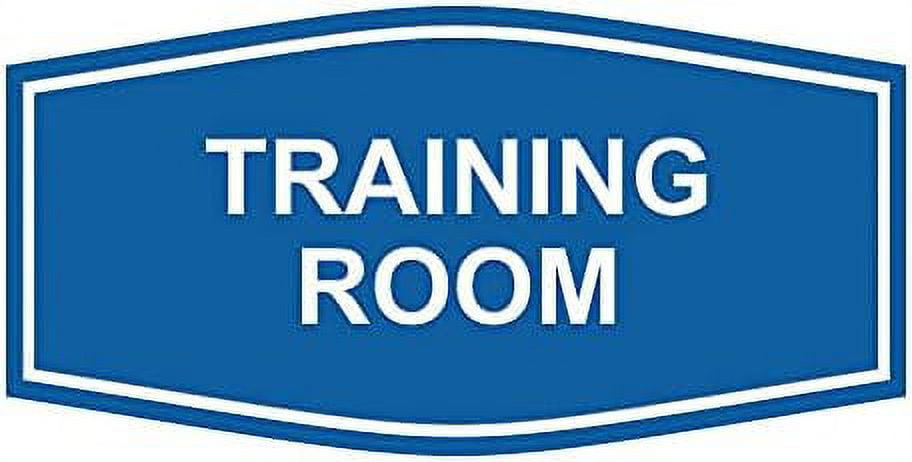 fancy training room sign (blue) - large - Walmart.com