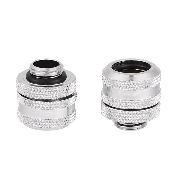 Brass Compression Fitting,2Pcs G1/4 Compression Fitting Compression ...